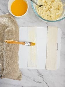 Greek Cheese Triangles (Tiropitakia) - mum's Greek recipes