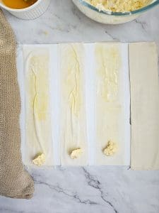 Greek Cheese Triangles (Tiropitakia) - mum's Greek recipes