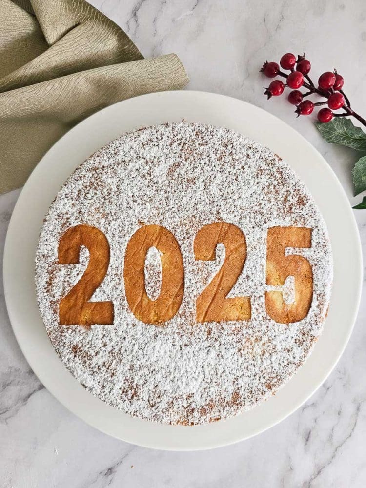 Vasilopita (Greek New Year's Cake) - mum's Greek recipes