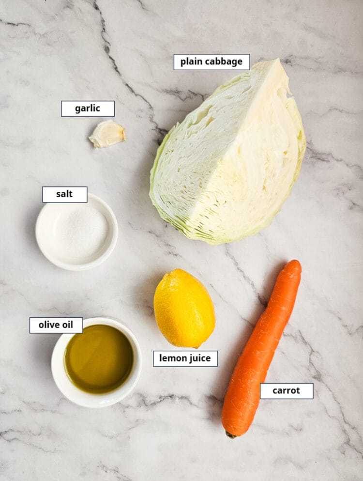 Greek Cabbage Salad (Lahanosalata) - mum's Greek recipes