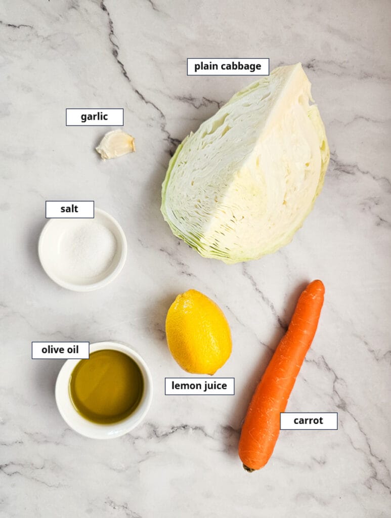 Greek Cabbage Salad (Lahanosalata) - mum's Greek recipes