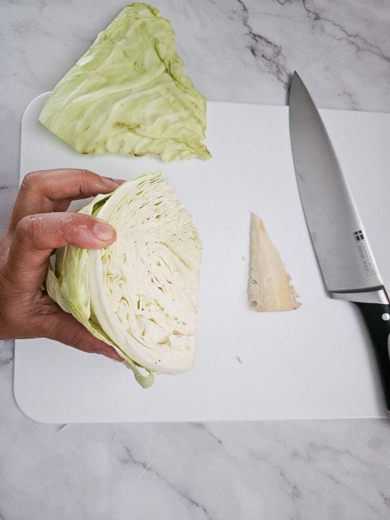 Greek Cabbage Salad (Lahanosalata) - mum's Greek recipes